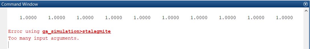 Matlab Stalagmite Mathematical Model Using Genetic Algorithm Skill Lync
