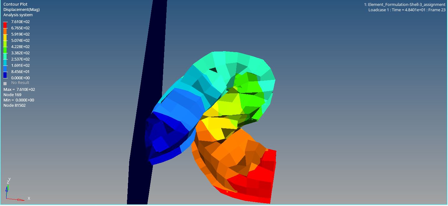simulating the Run file of model using Hypermesh : Skill-Lync