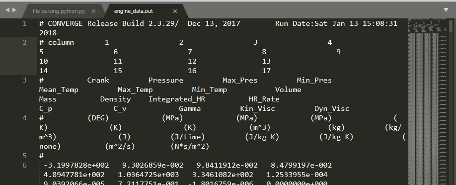 IC Engine Data Analysis and Visualization in Python - Projects - Skill-Lync