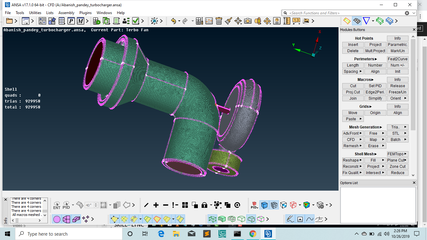 Advanced CFD Meshing of Turbocharger using ANSA with the help of ...