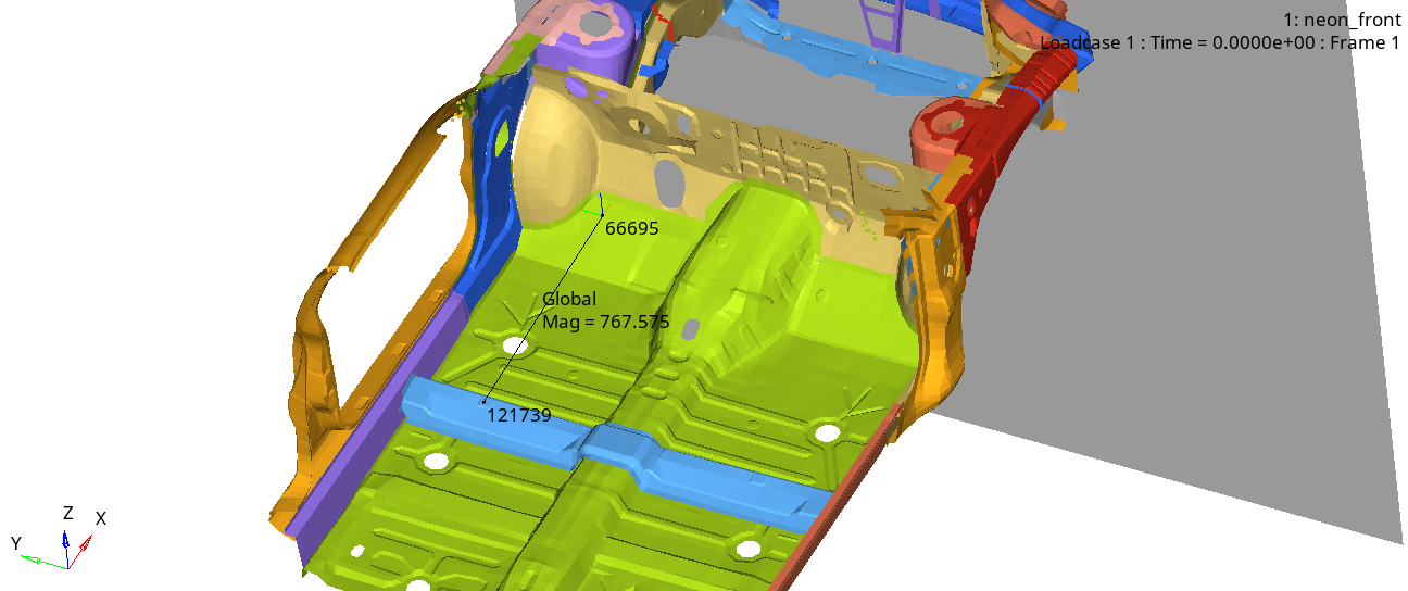 Full Frontal Crash Analysis - Projects - Skill-Lync