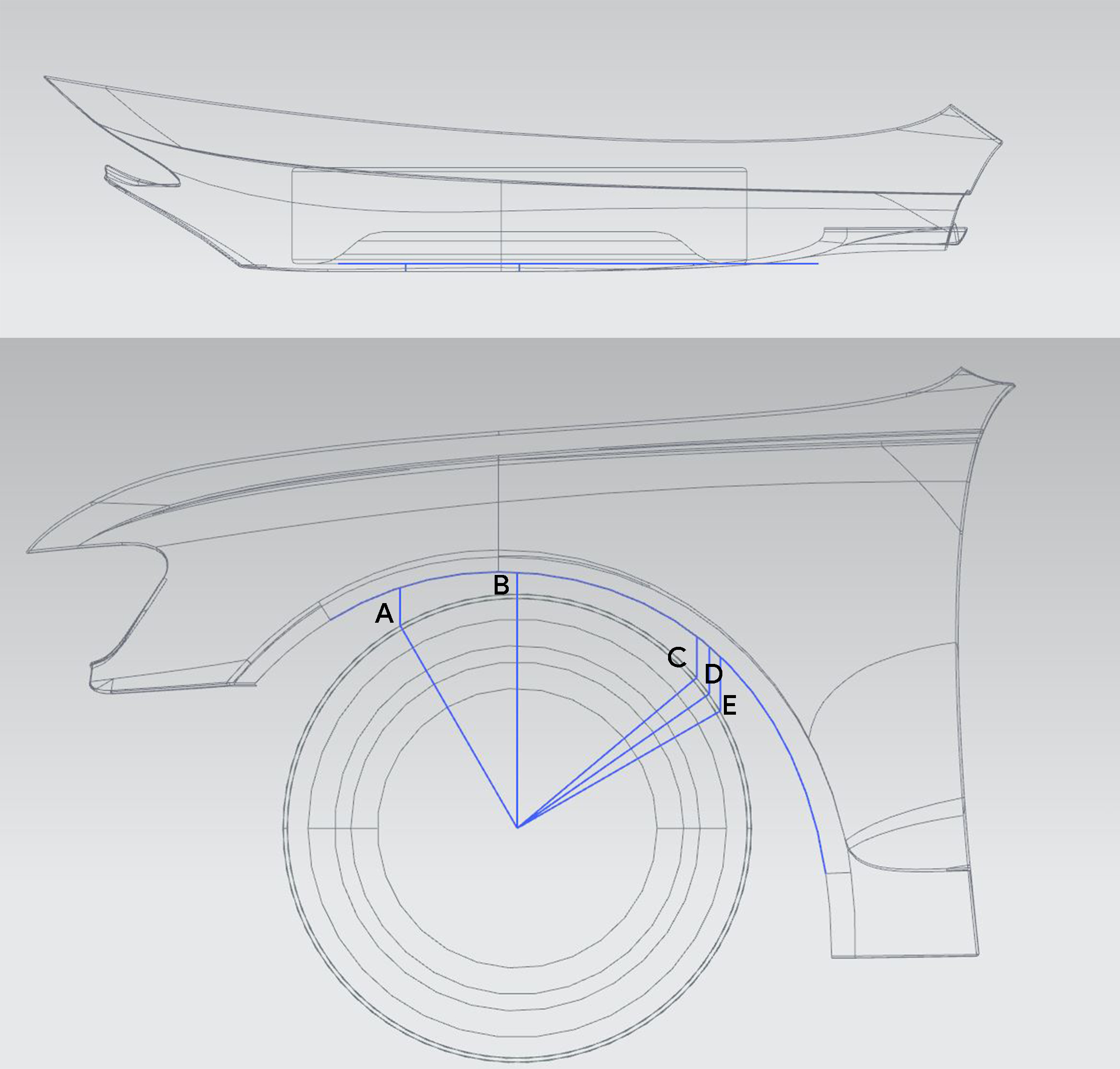 Wheel Arch Study for Car - Projects - Skill-Lync