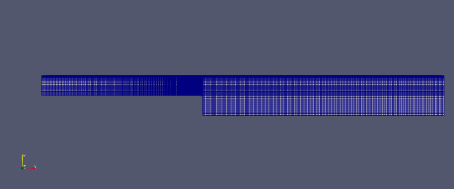Using the icoFOAM solver to simulate the flow through a backward facing step (BlockMesh Drill ...