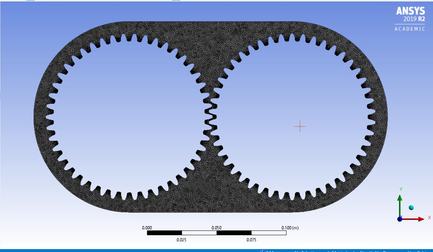 Simulation Of Gear Sloshing Effect For Four Different Cases Using Ansys Fluent Projects