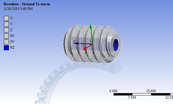 Worm & Gear Analysis (Transient Structural) using ANSYS Workbench : Skill-Lync