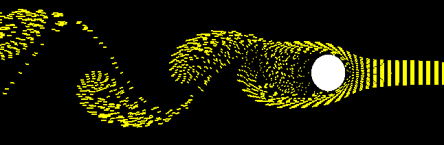 Simulation of fluid flow over a cylinder - Projects - Skill-Lync