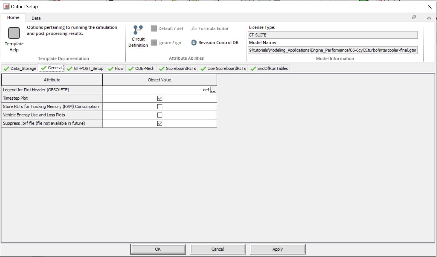 Basic Understanding of GT Power : Skill-Lync