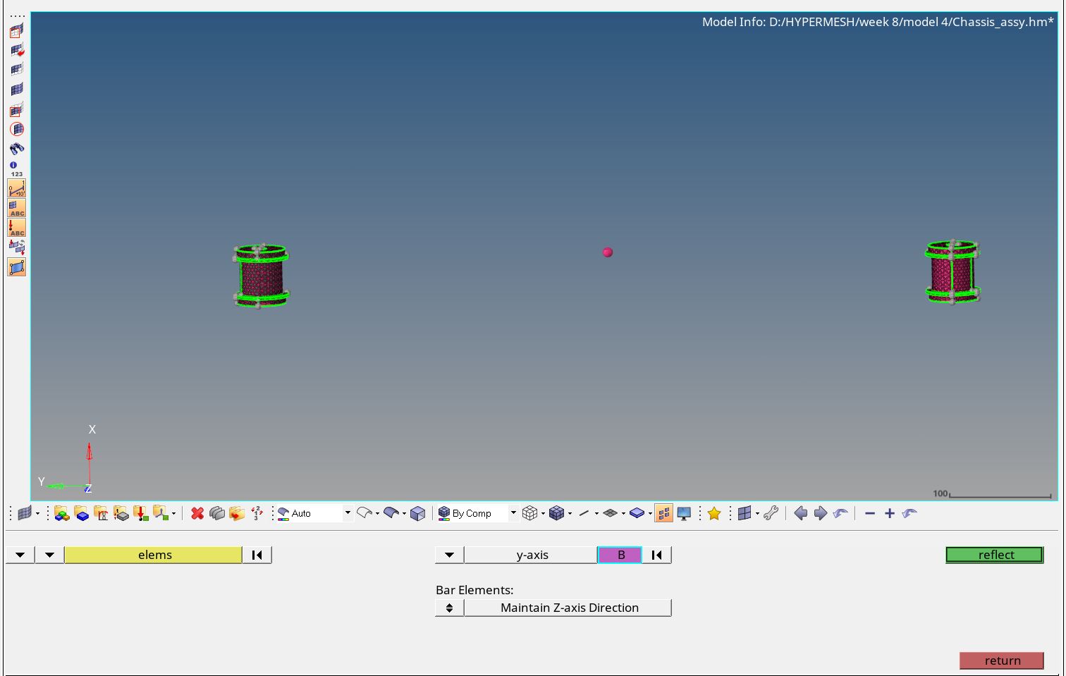 creating 3D mesh of housing parts using HYPERMESH : Skill-Lync