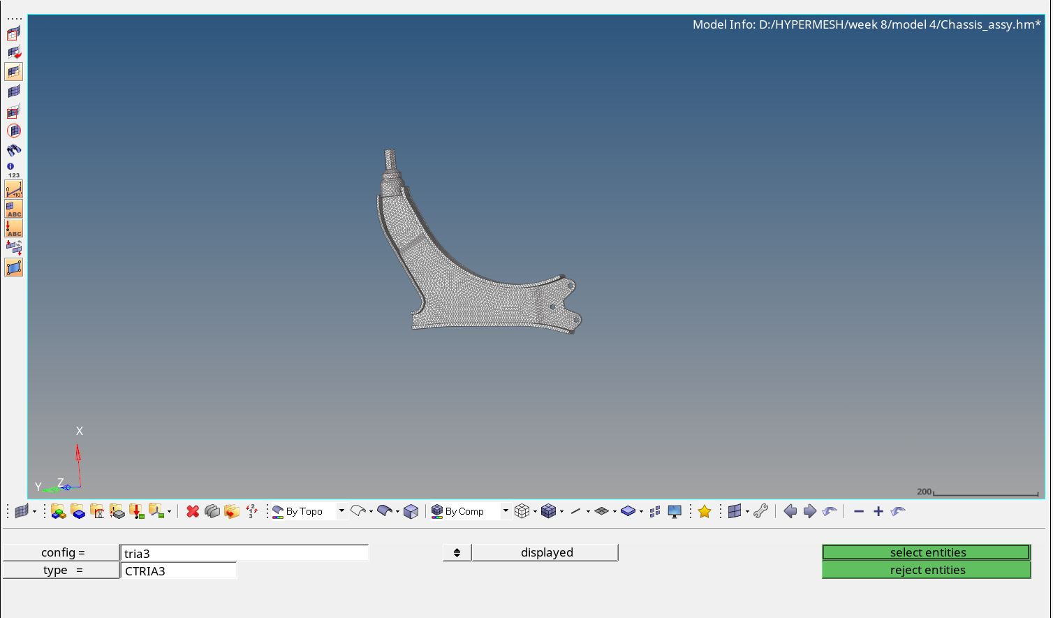 creating 3D mesh of housing parts using HYPERMESH : Skill-Lync